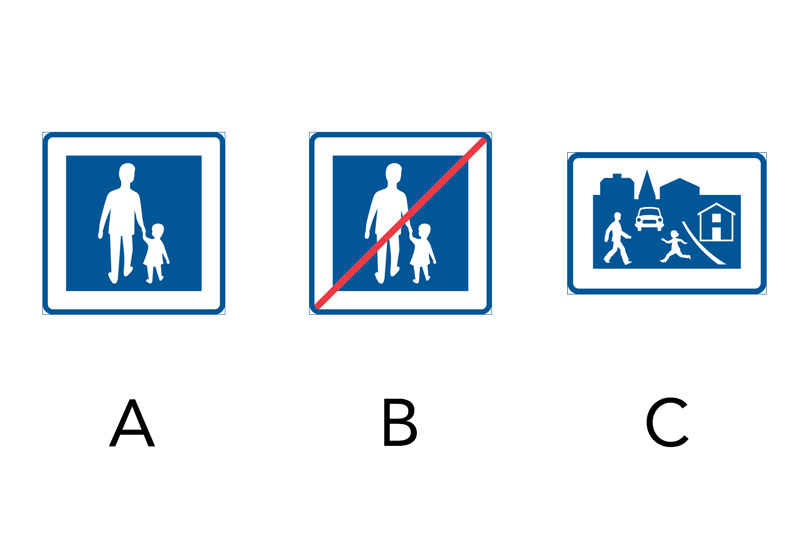 Instruction Signs Trafiko